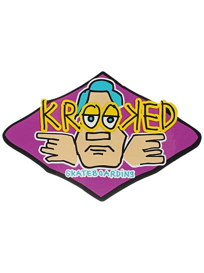 Krooked Stickers - Skate Warehouse
