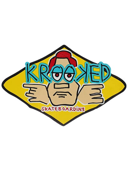 Krooked Stickers - Skate Warehouse