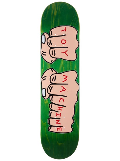 Toy Machine Fists Green Deck