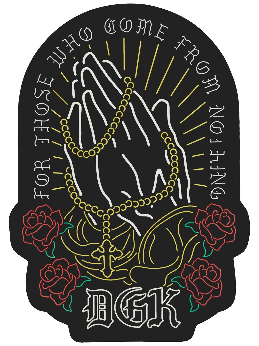 DGK Deus Sticker | Skate Warehouse