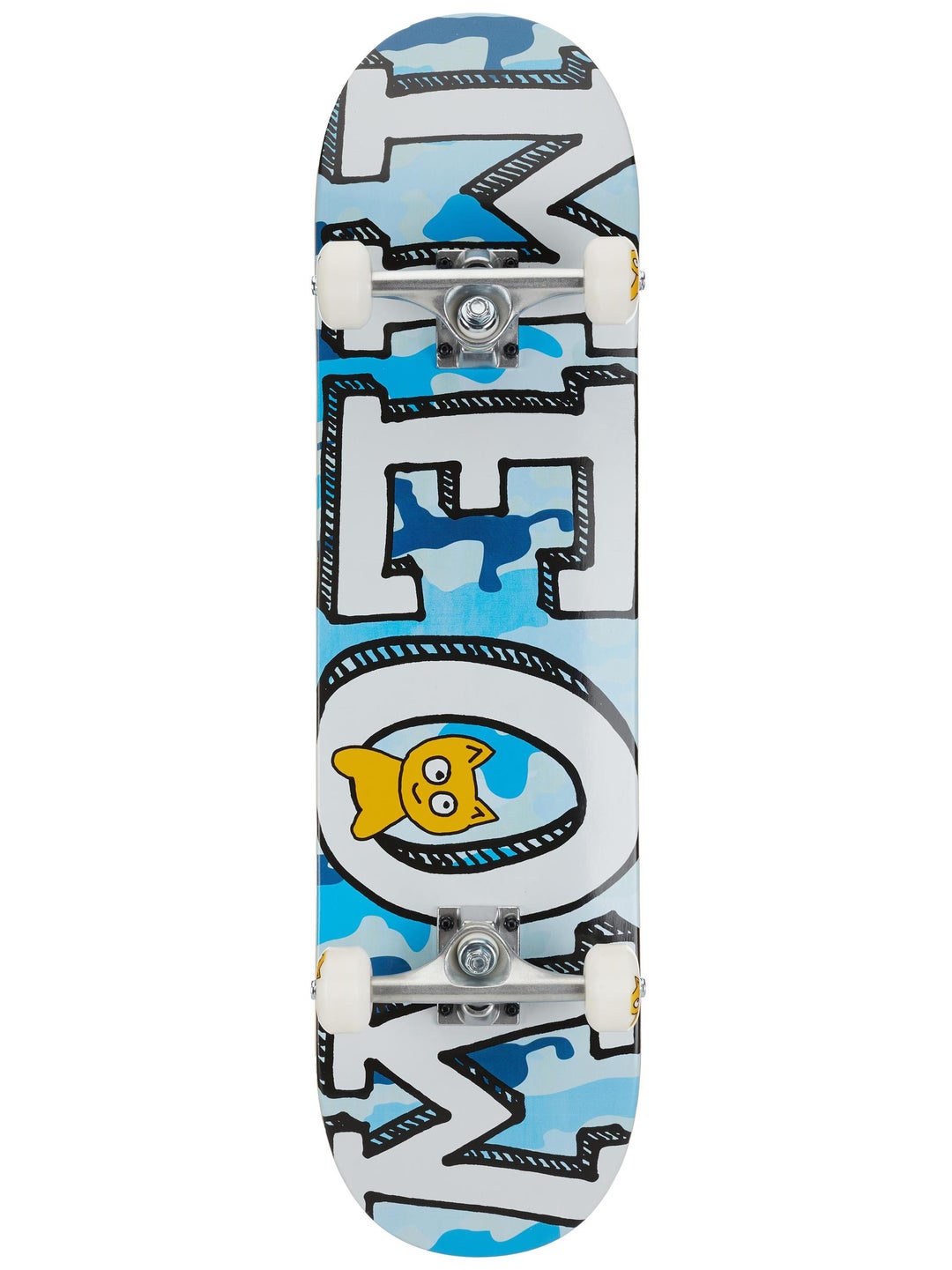 Meow Logo Blue Camo Complete 8 x 32 | Skate Warehouse