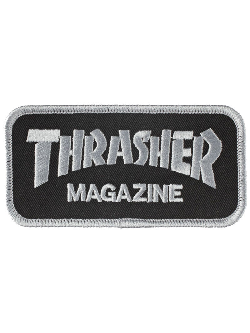 Thrasher Logo Patch Black | Skate Warehouse