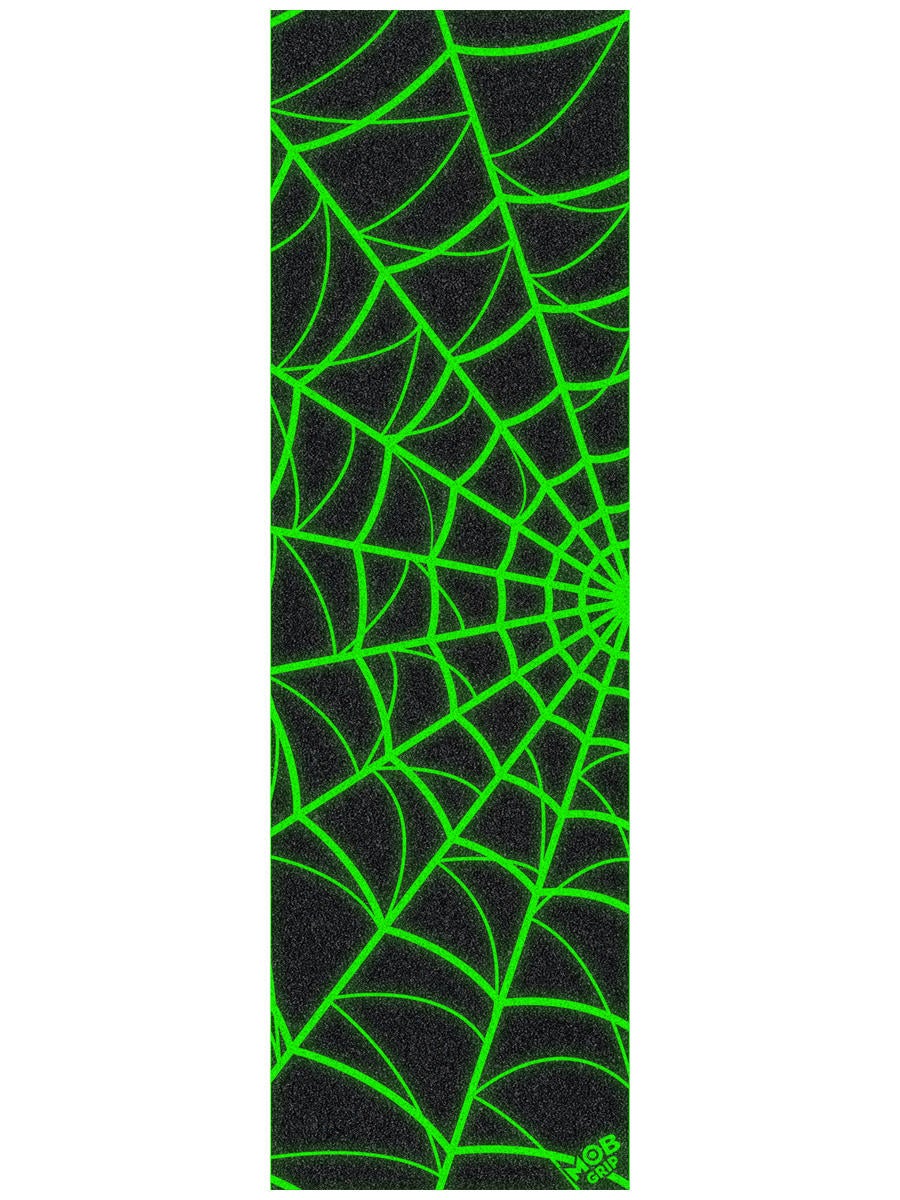 Glow Web GITD 10" Griptape by Mob | Skate Warehouse