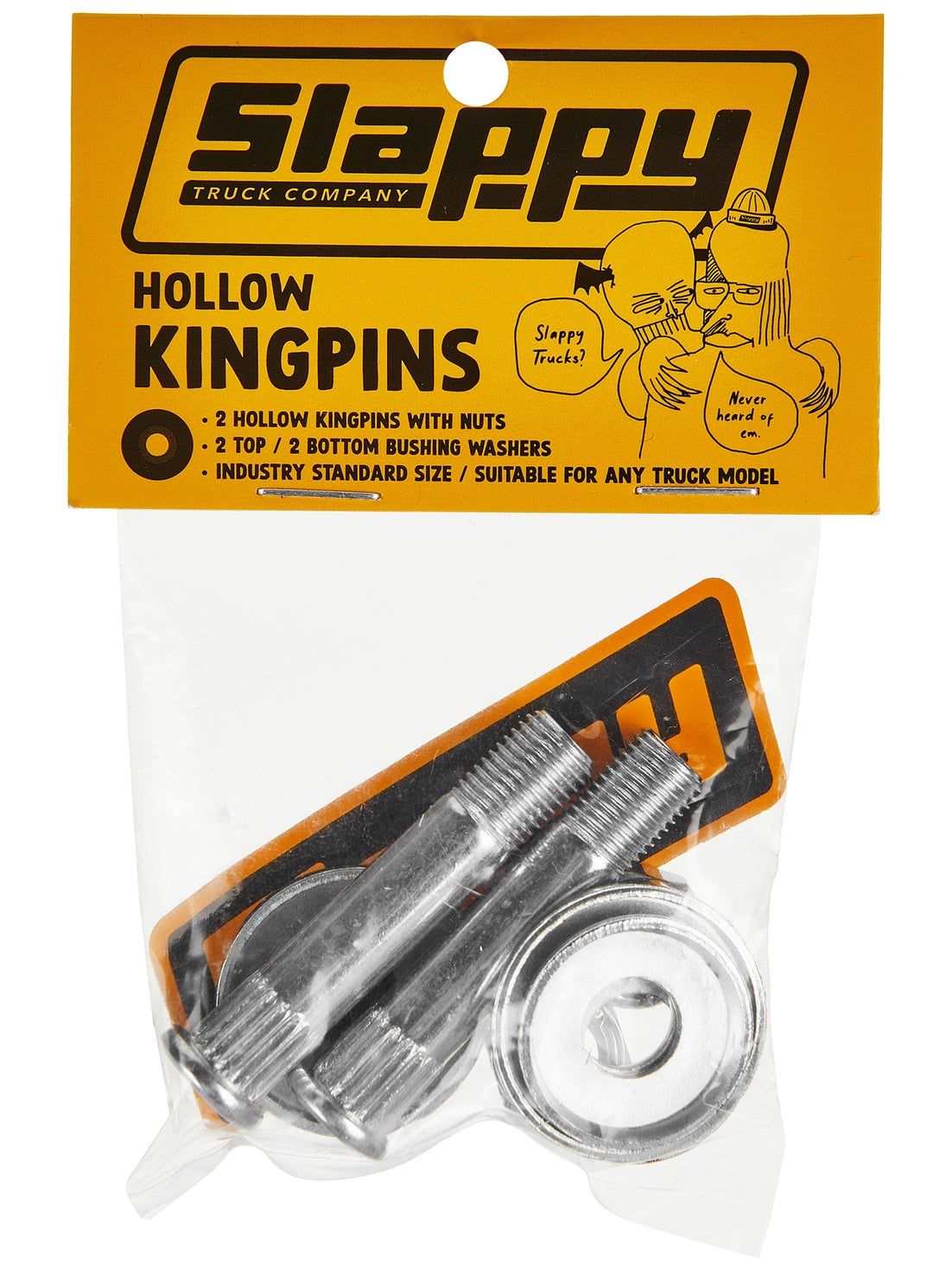 Slappy Standard Hollow Kingpins (2) | Skate Warehouse