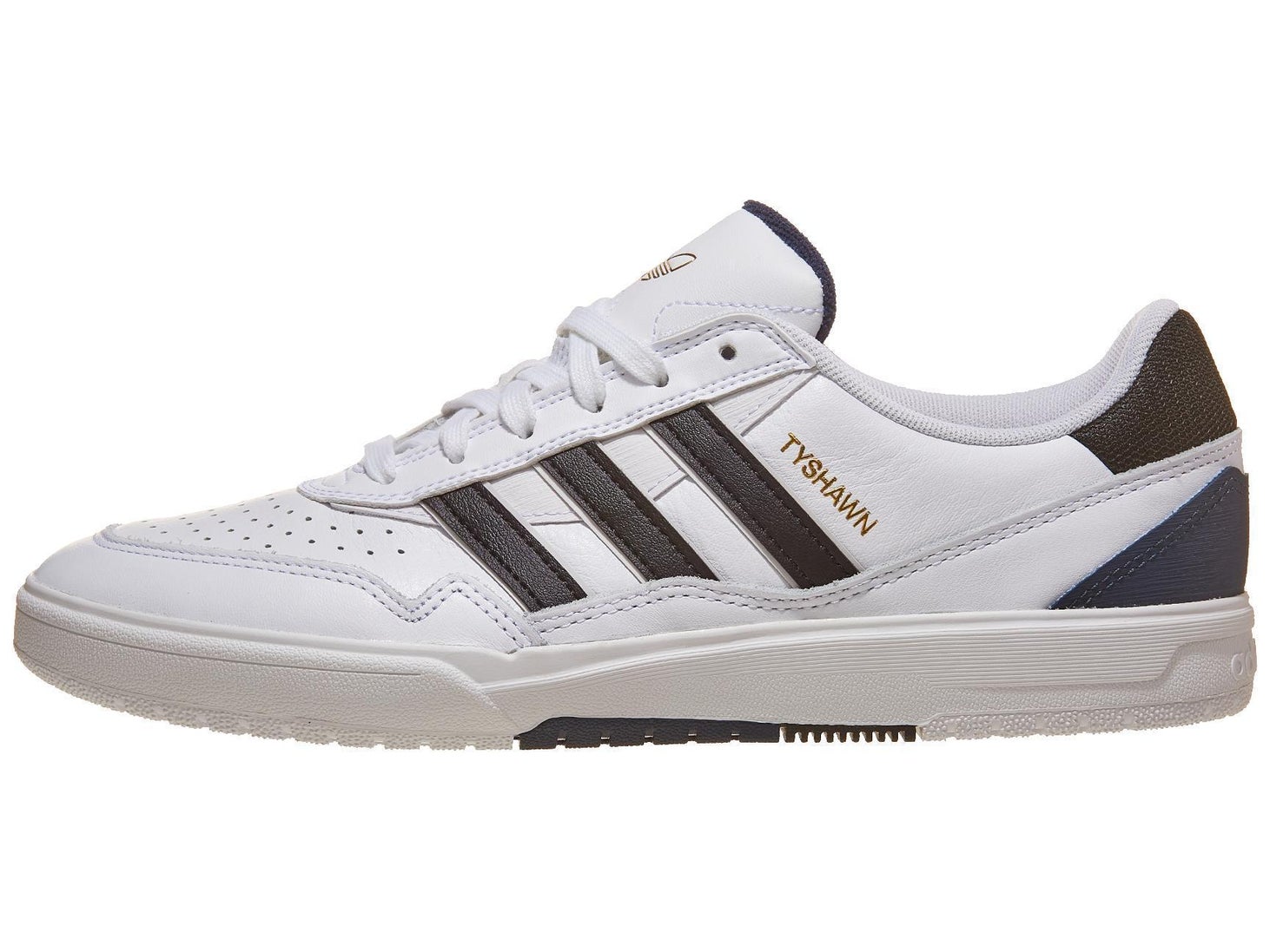 Adidas Tyshawn II Shoes White/Core Black/Navy | Skate Warehouse