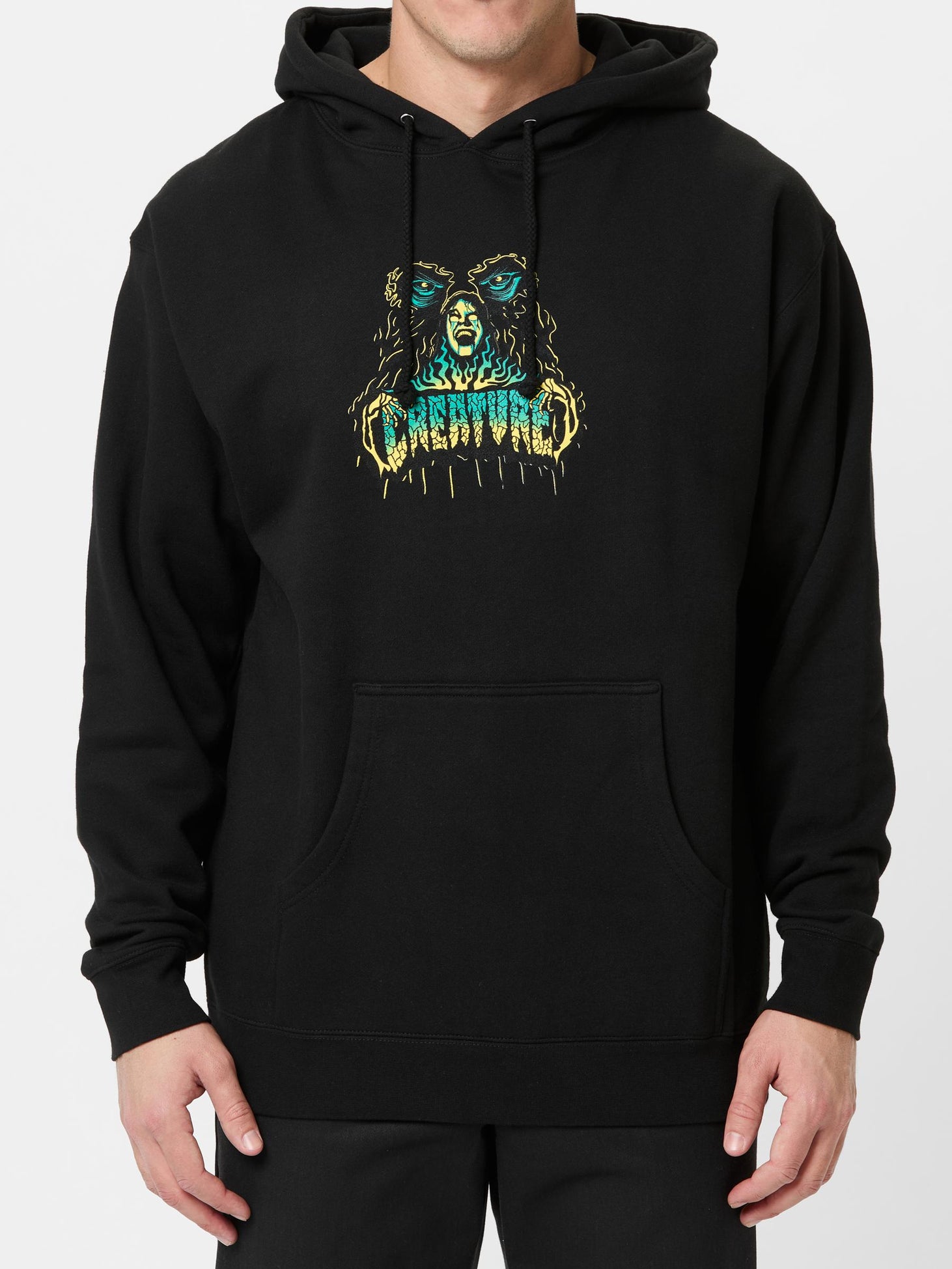 Creature Possessed Pullover Hoodie Black | Skate Warehouse