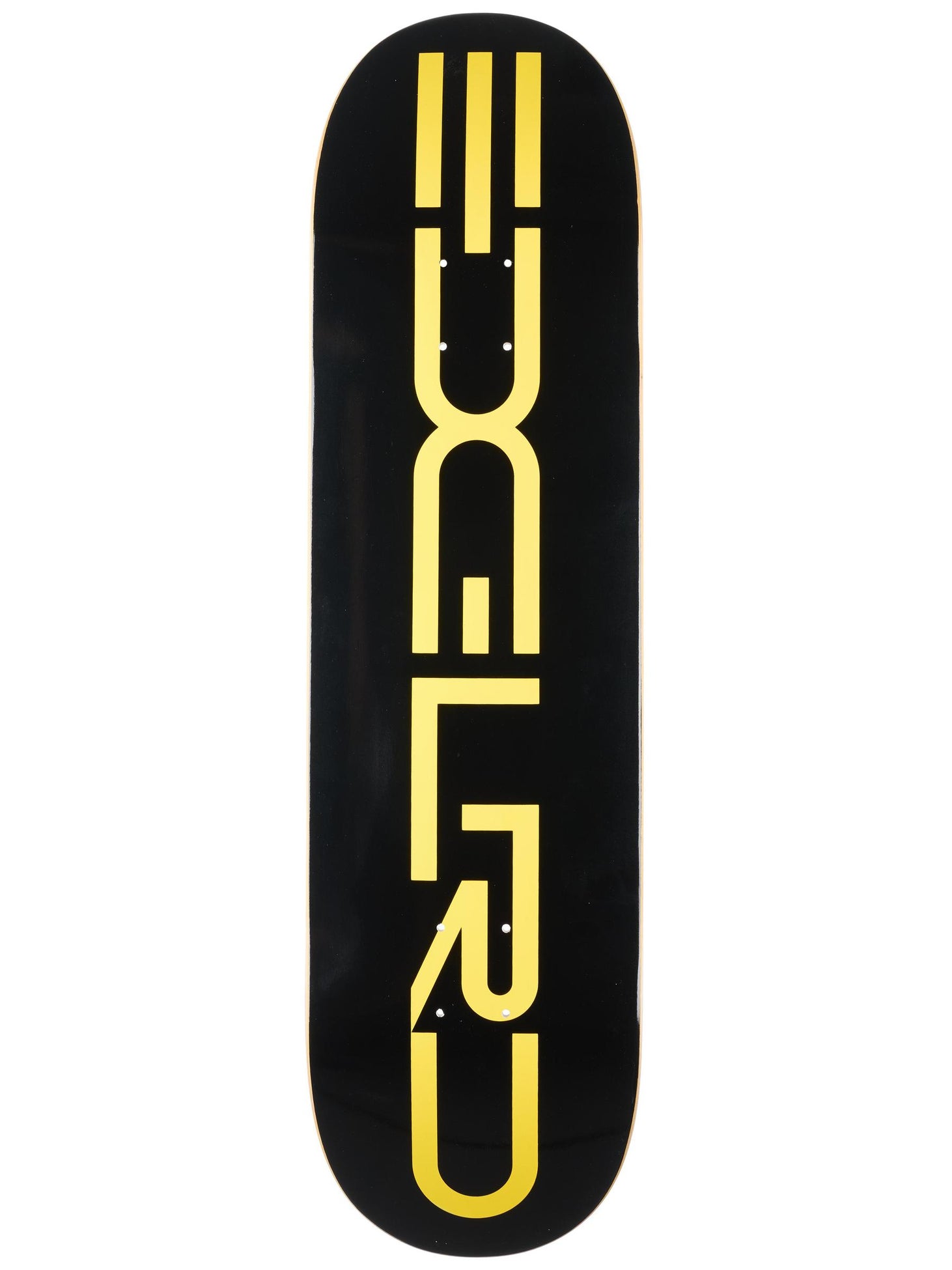 EDGLRD Tech Script Black w/Yellow Deck 8.5 x 32.12 | Skate Warehouse