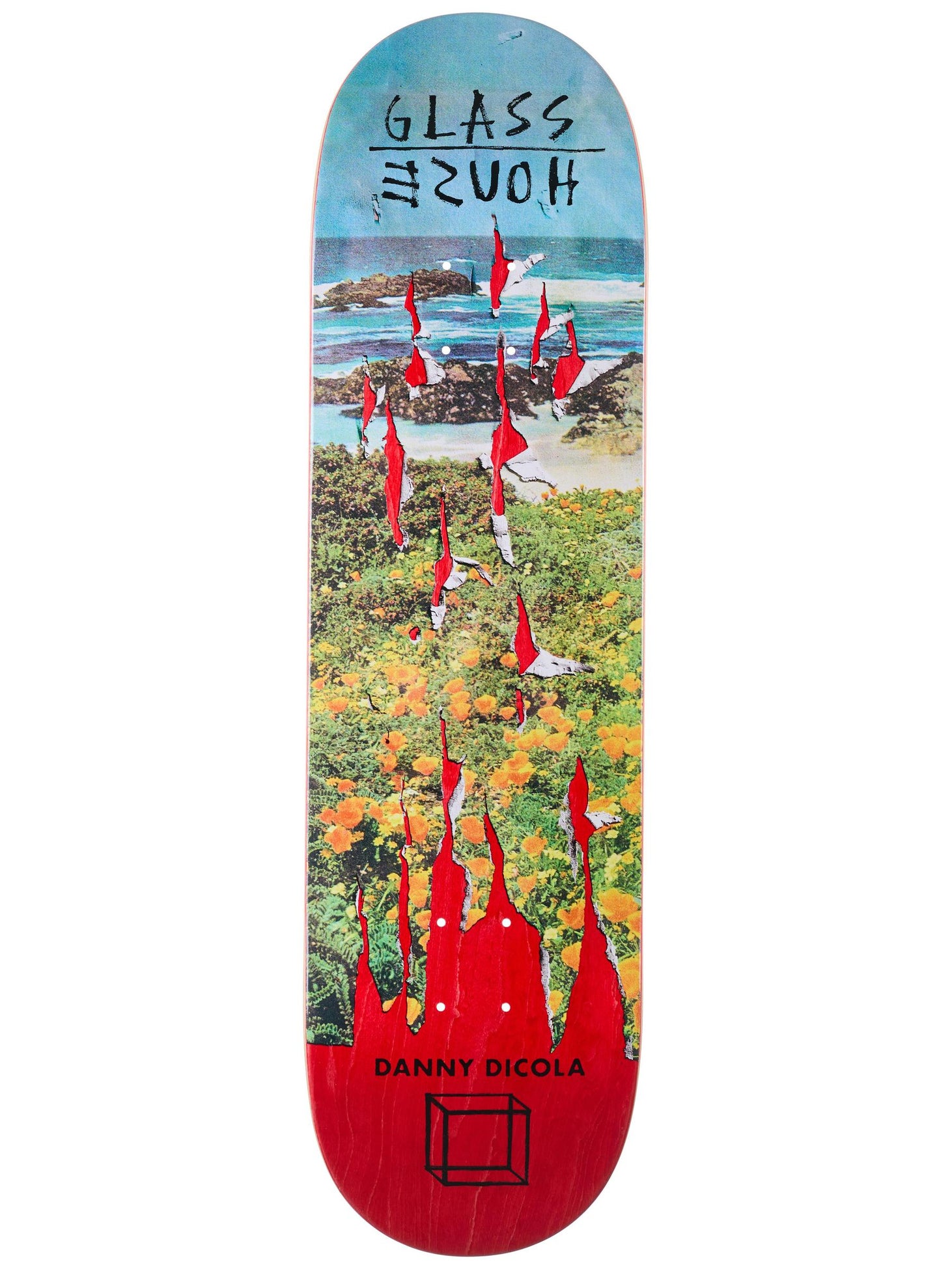 Glass House Dicola Nature Scene Deck 8.5 x 32 | Skate Warehouse