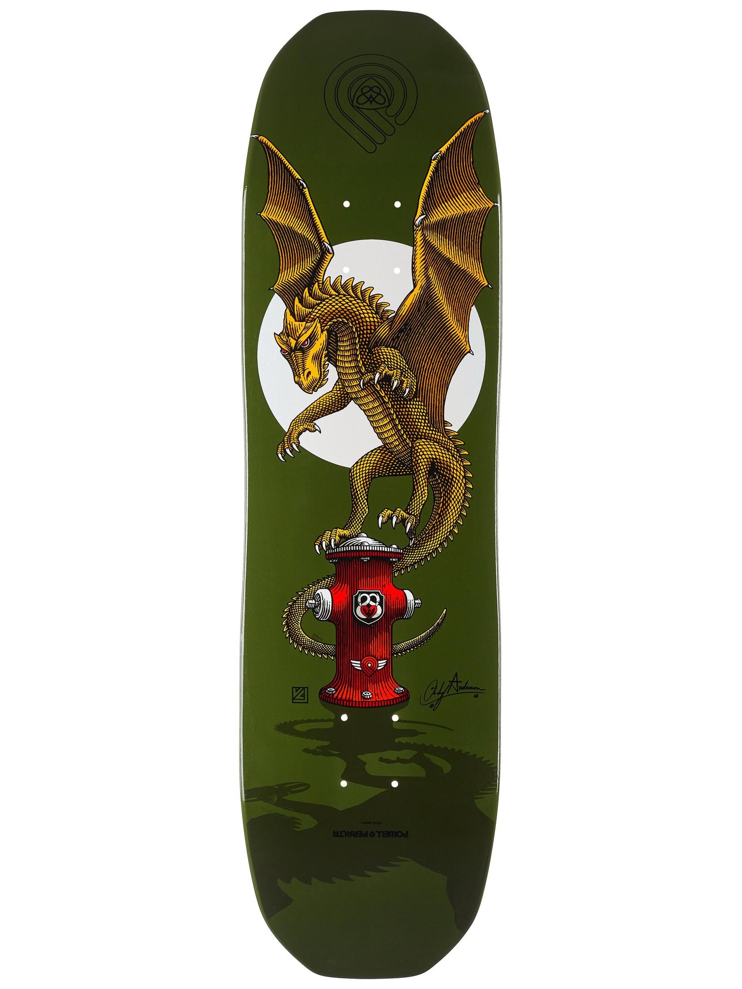 Powell Anderson Hydrant Symmetrical Deck 8.45 x 31.8 | Skate Warehouse