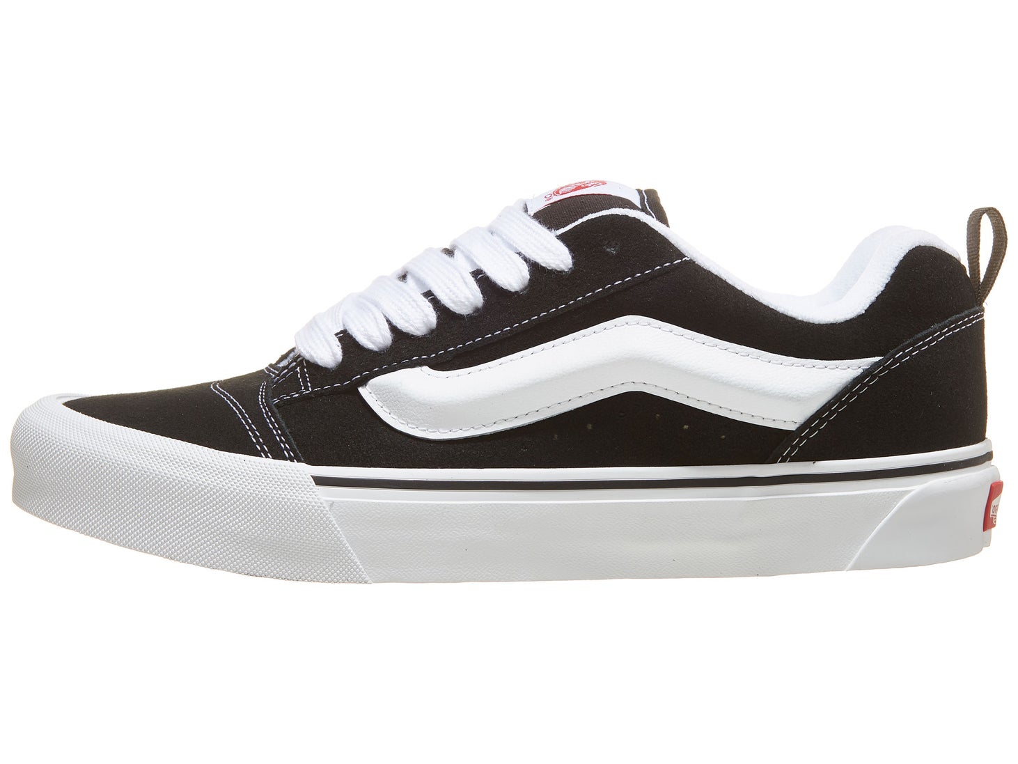 Vans Knu Skool Shoes Black/White | Skate Warehouse