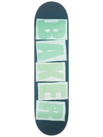 Baker Brand Logo White Deck 8.125 x 31.5