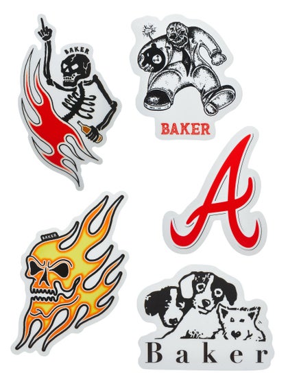 Baker Stickers - Skate Warehouse