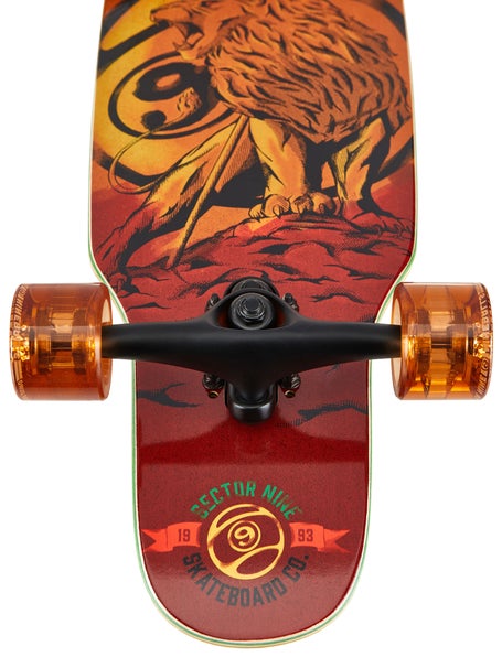 Rasta Longboard Designs Sector 9 Scarab Longboard Skateboard Rasta