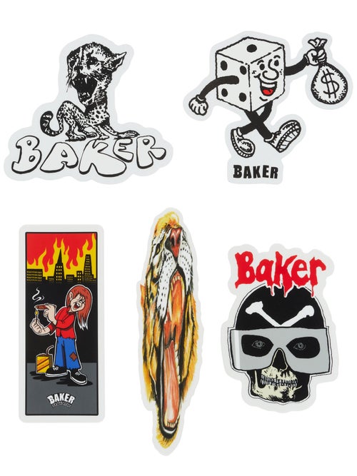 Baker Stickers - Skate Warehouse