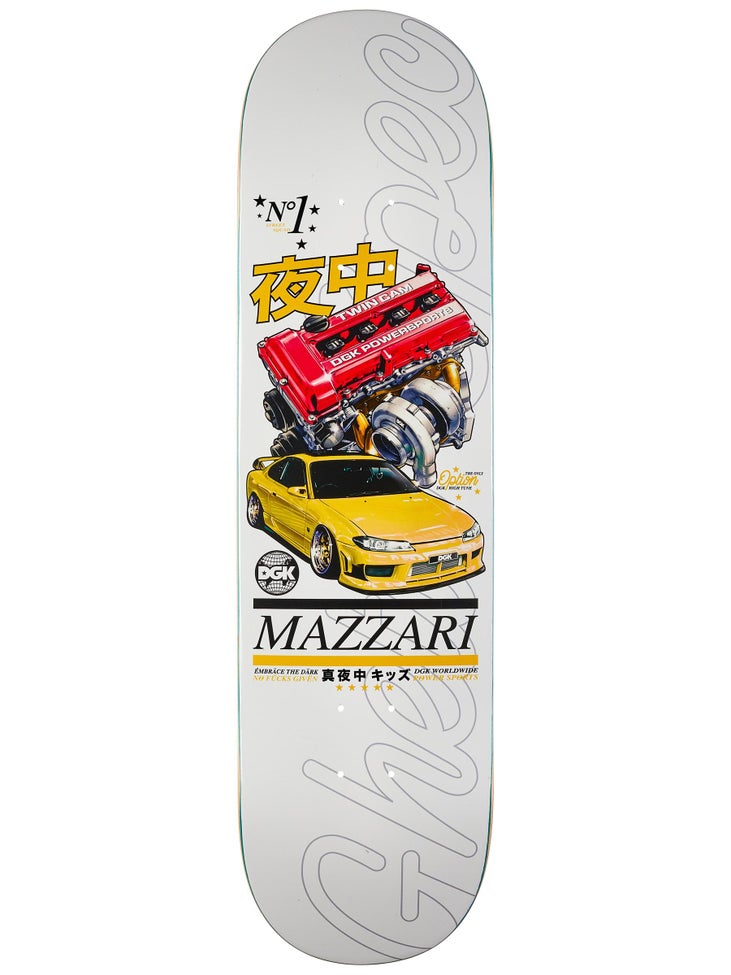 DGK Mazzari Only Option Yellow Deck 8.38 x 31.875 | Skate Warehouse