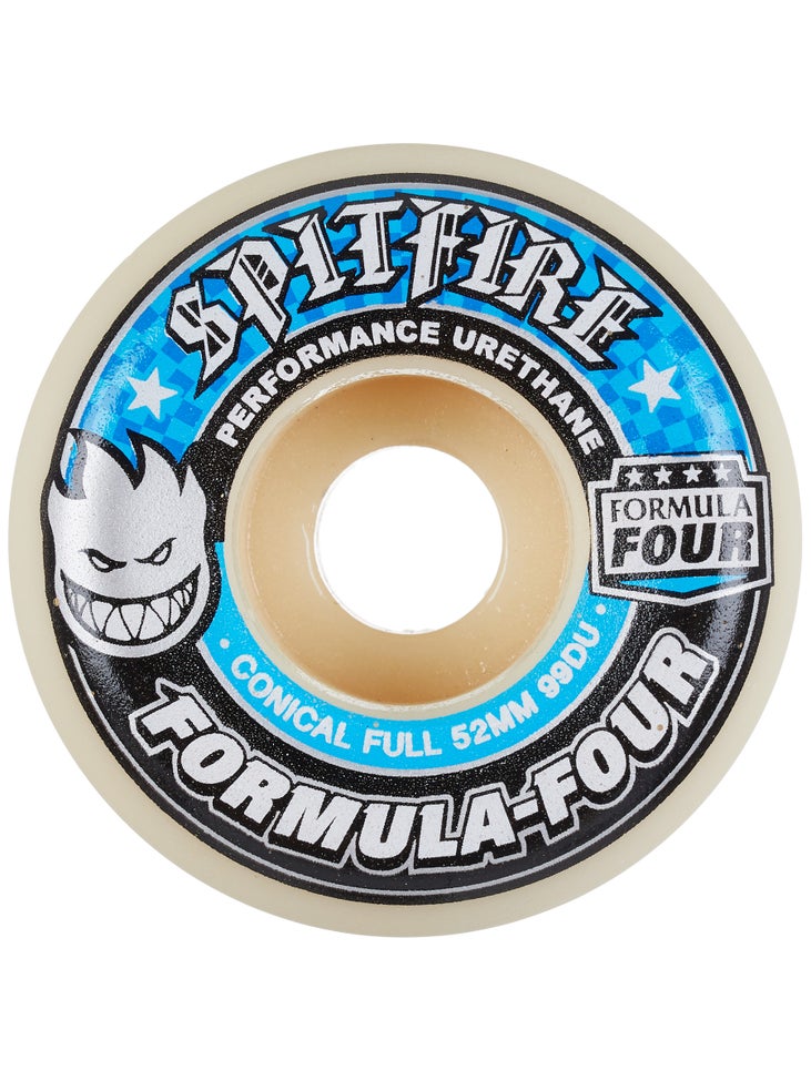 Spitfire Formula Four Conical Full 99a Wheels | Skate Warehouse