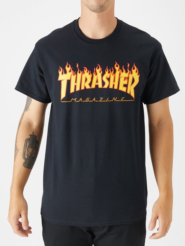 Thrasher Flame T-Shirt | Skate Warehouse