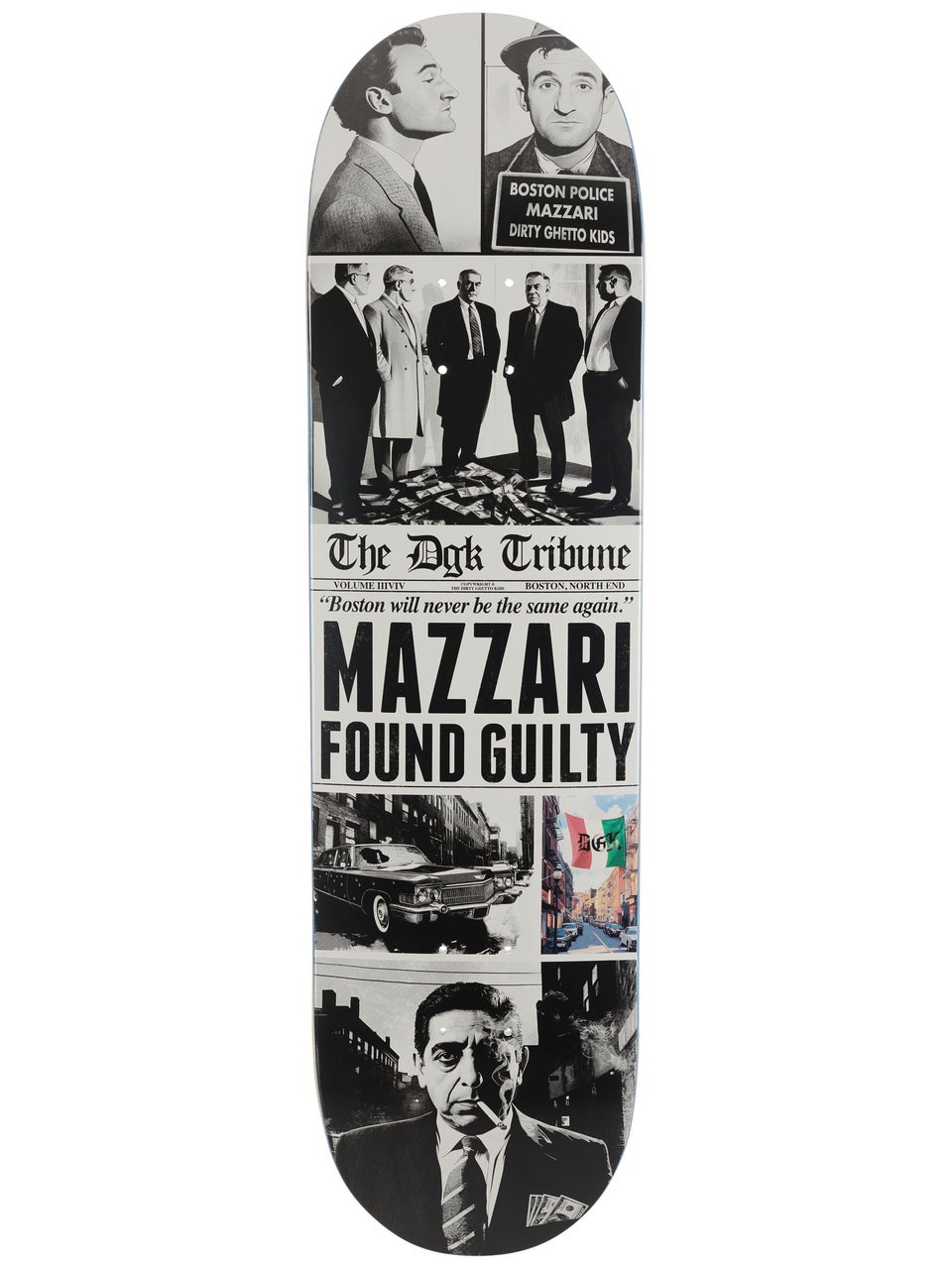 DGK Mazzari Gangland Deck 8.25 x 31.875 | Skate Warehouse