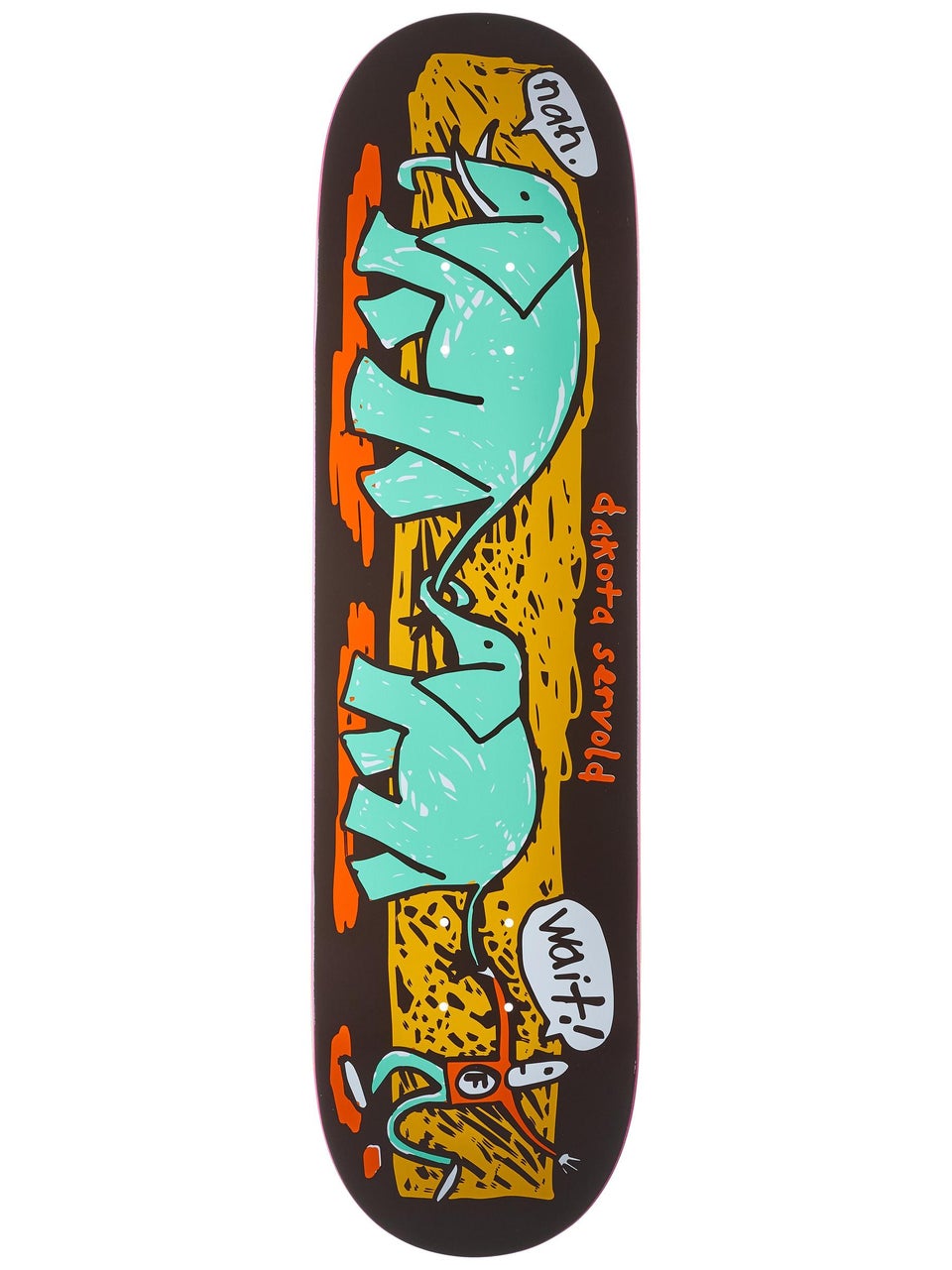 Foundation Servold Back Off Bro Deck 8.25 x 32 | Skate Warehouse