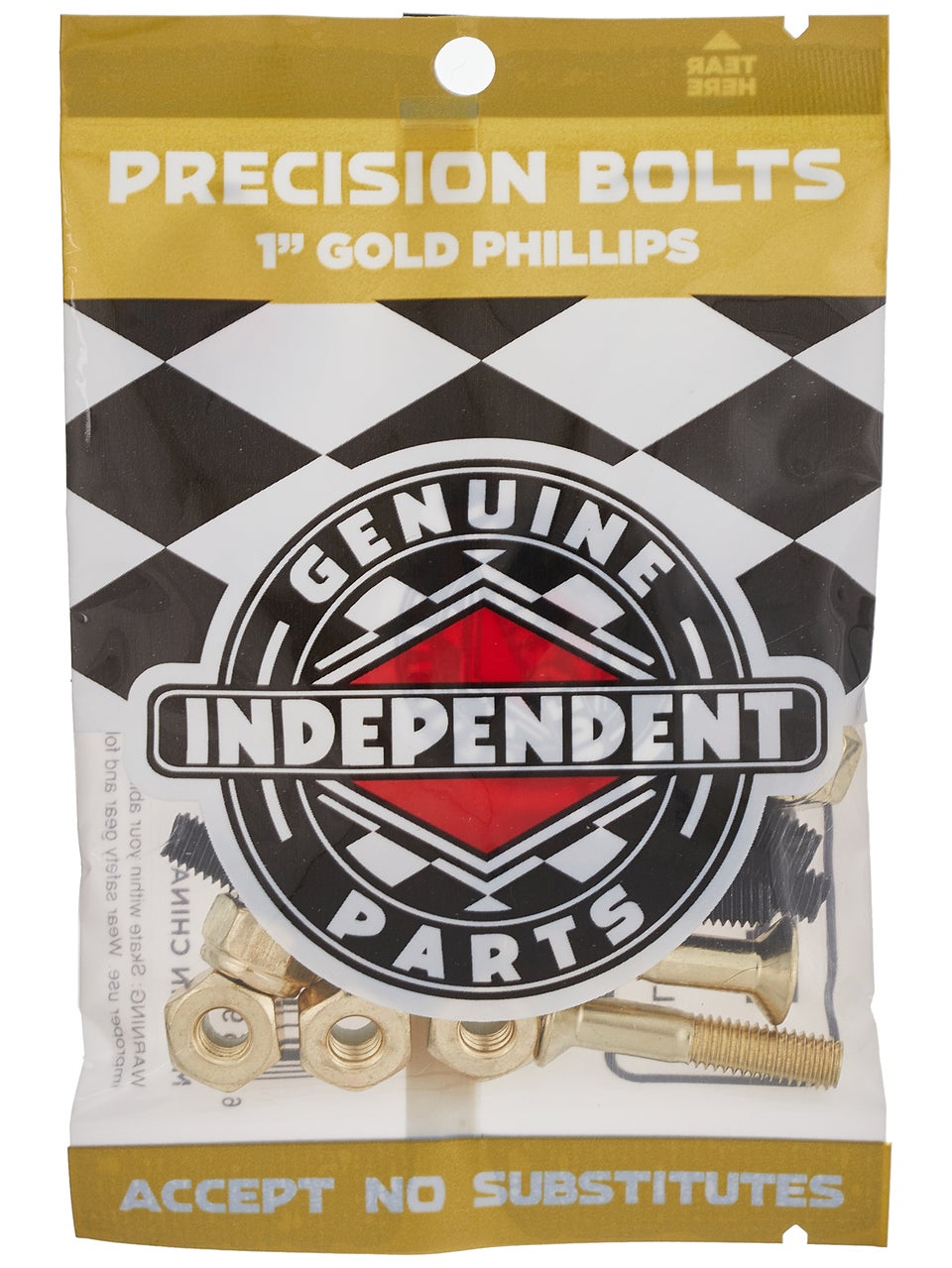 Independent Phillips Hardware Gold & Black | Skate Warehouse