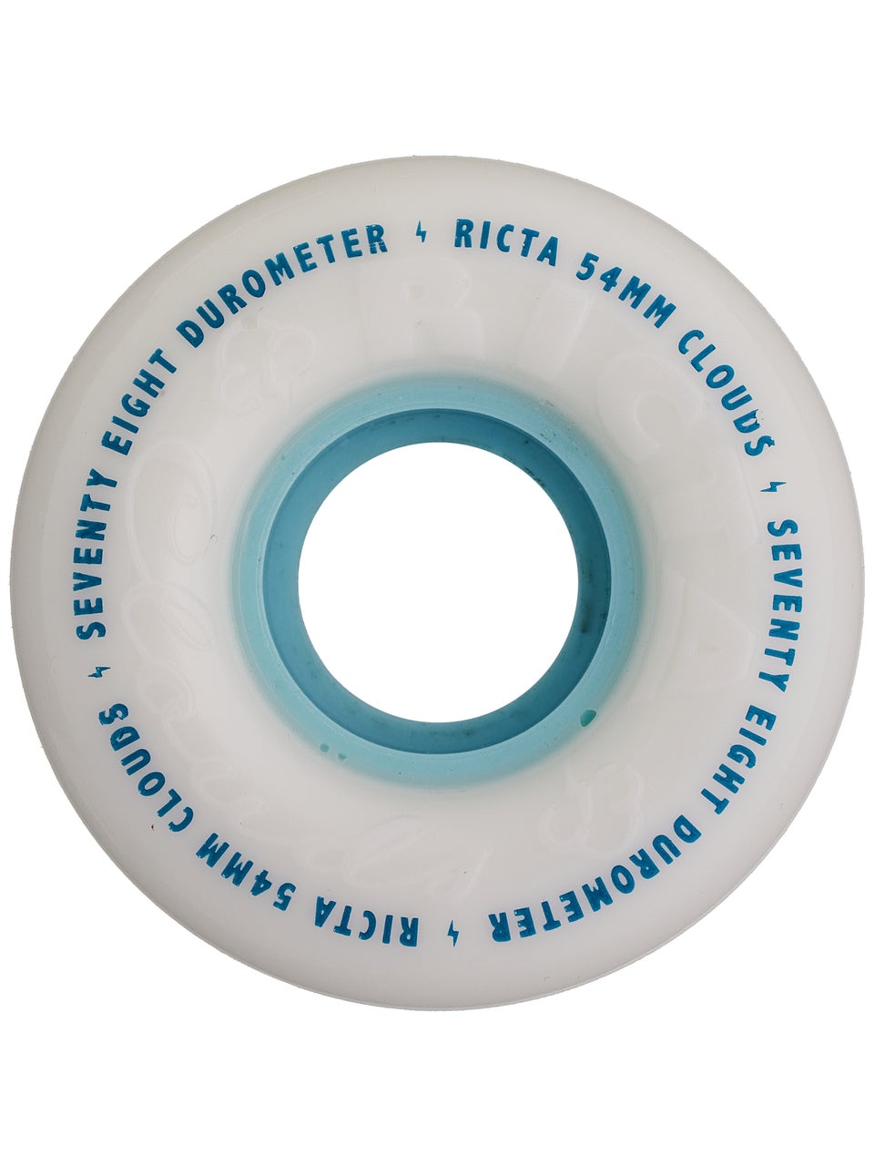 Ricta Clouds White/Blue 78a Wheels | Skate Warehouse