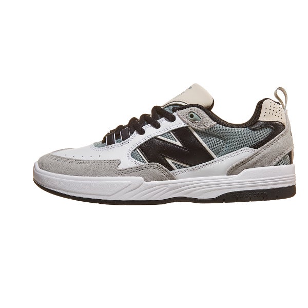 New Balance Numeric Tiago 808 Shoes Grey/White 360 View