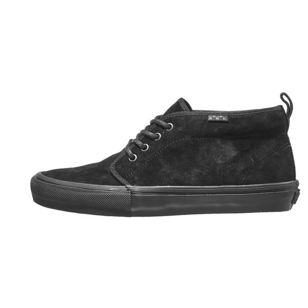Vans Skate Chukka VCU Shoes Black 360 View